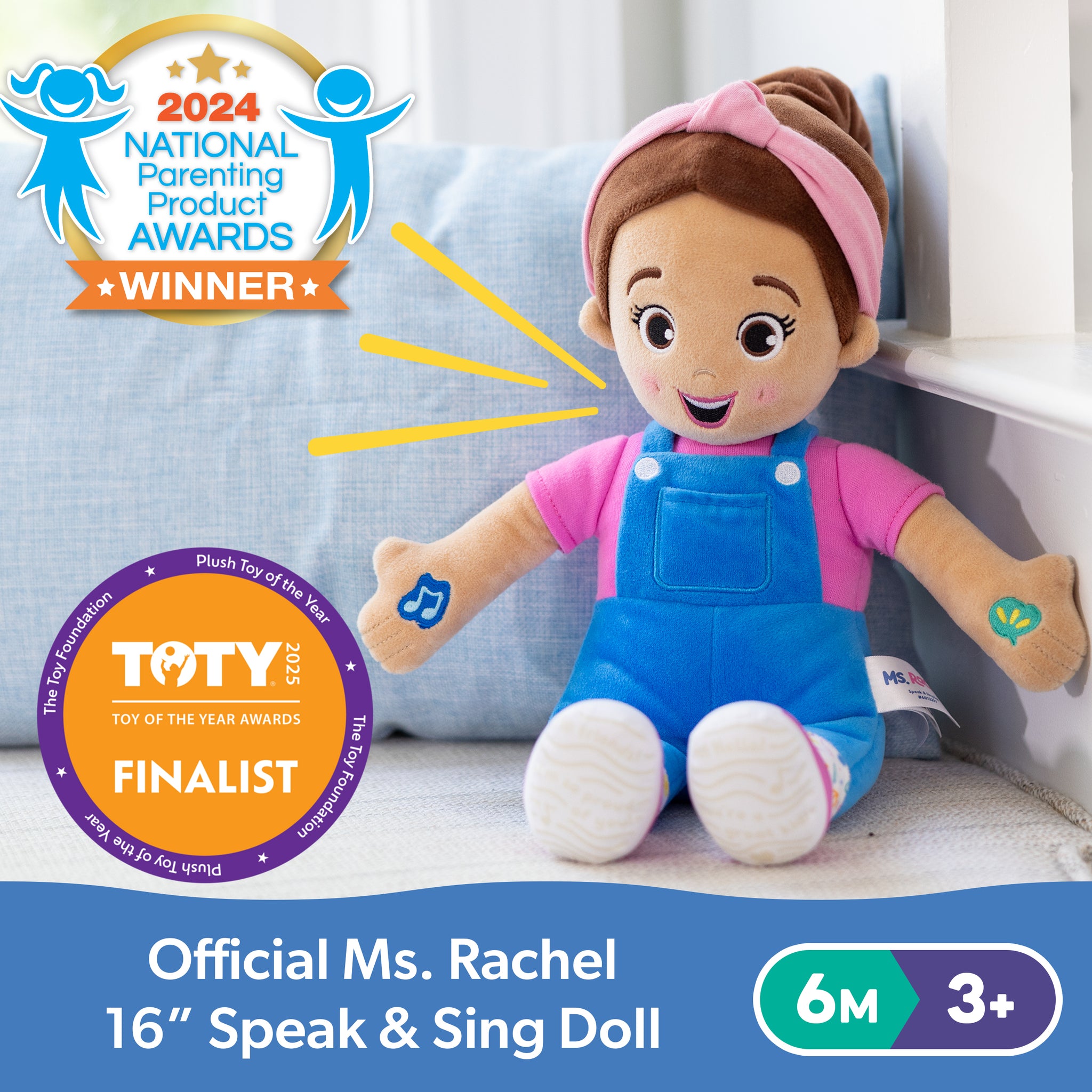 Ms. Rachel Speak & Sing Doll – Toyworld NZ