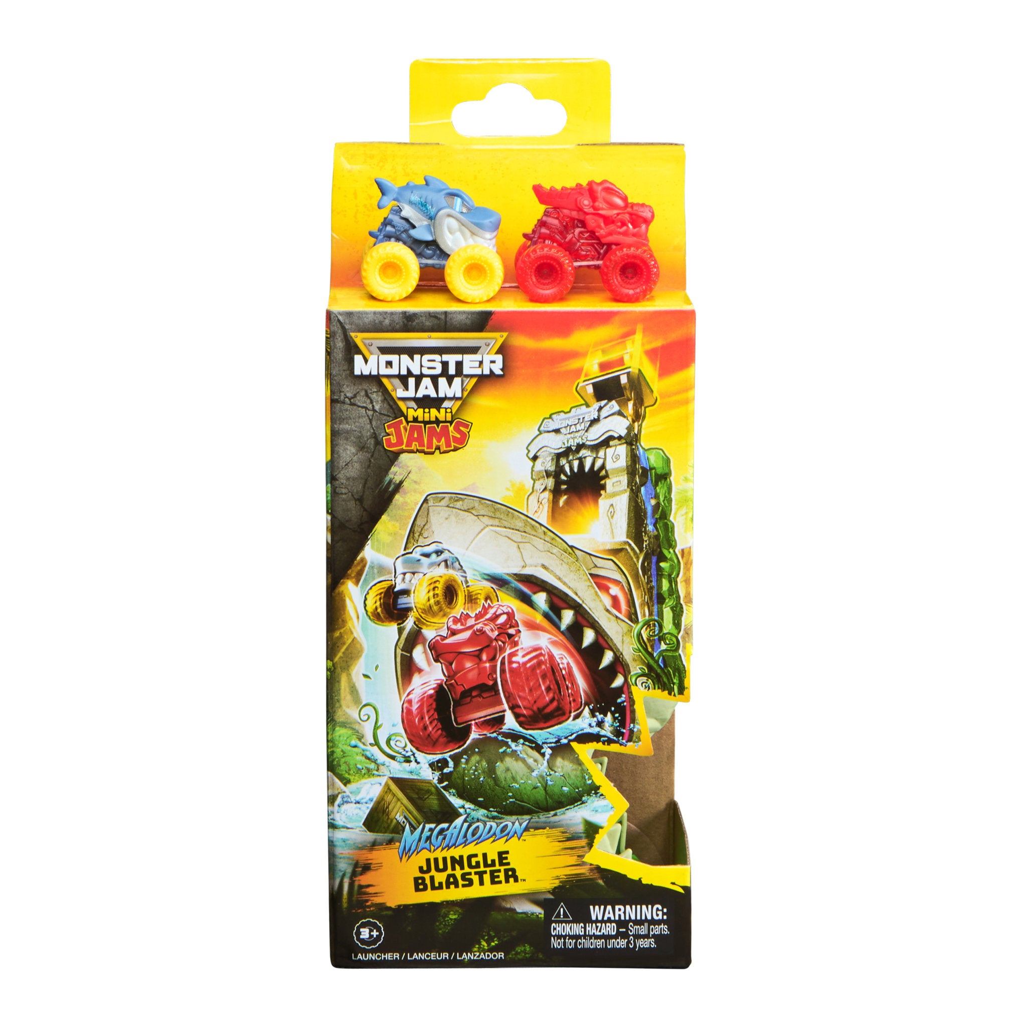 Monster Jam Mini Launcher Megalodon Jungle Blaster – Toyworld NZ