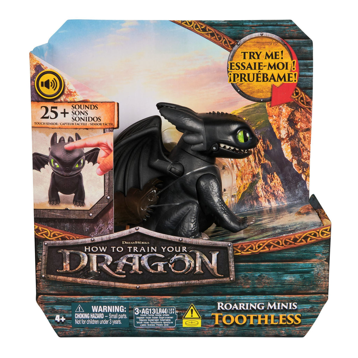 How To Train Your Dragon Mini Interactive Dragon Toothless – Toyworld NZ