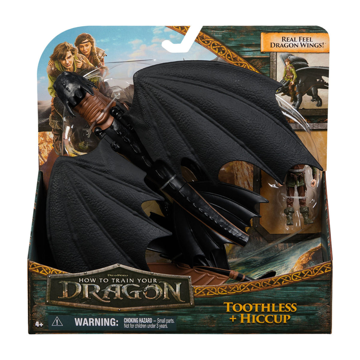 How To Train Your Dragon Viking & Dragon Set - Toothless & Hiccup ...