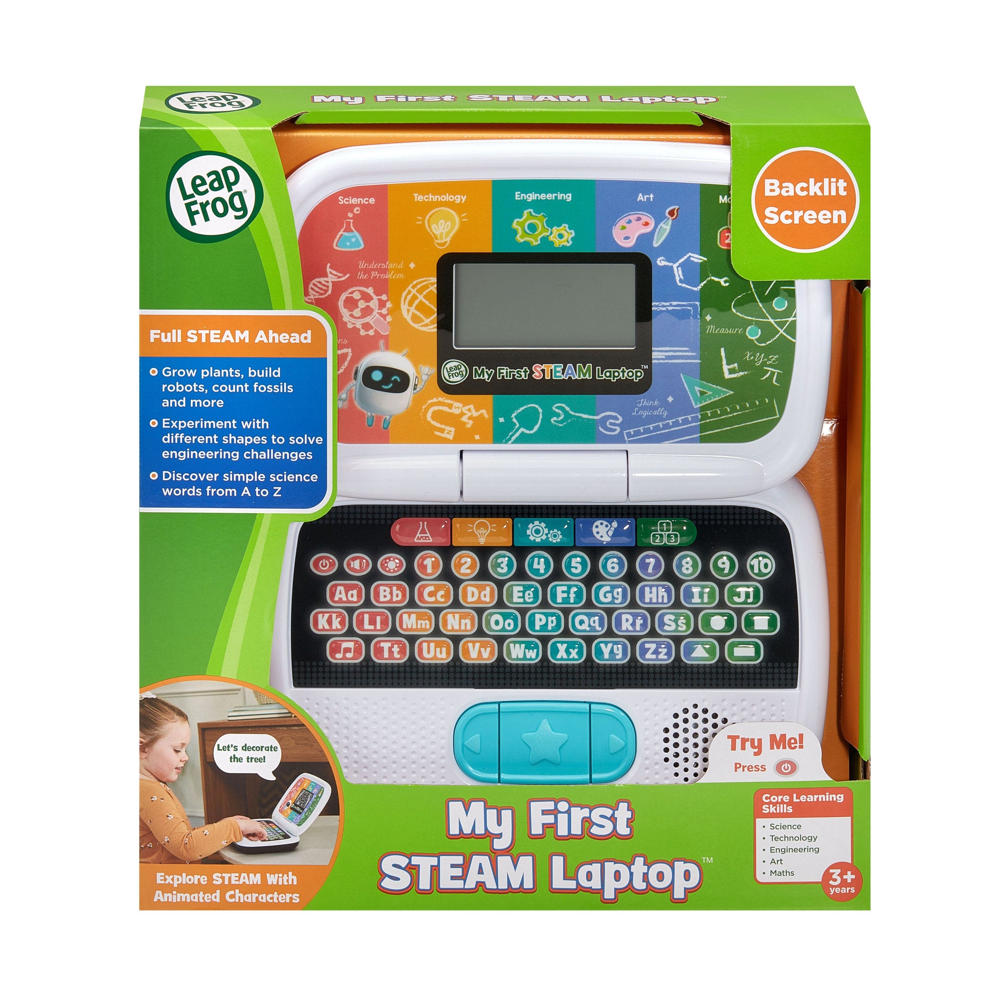 LeapFrog My First STEAM Laptop – Toyworld NZ