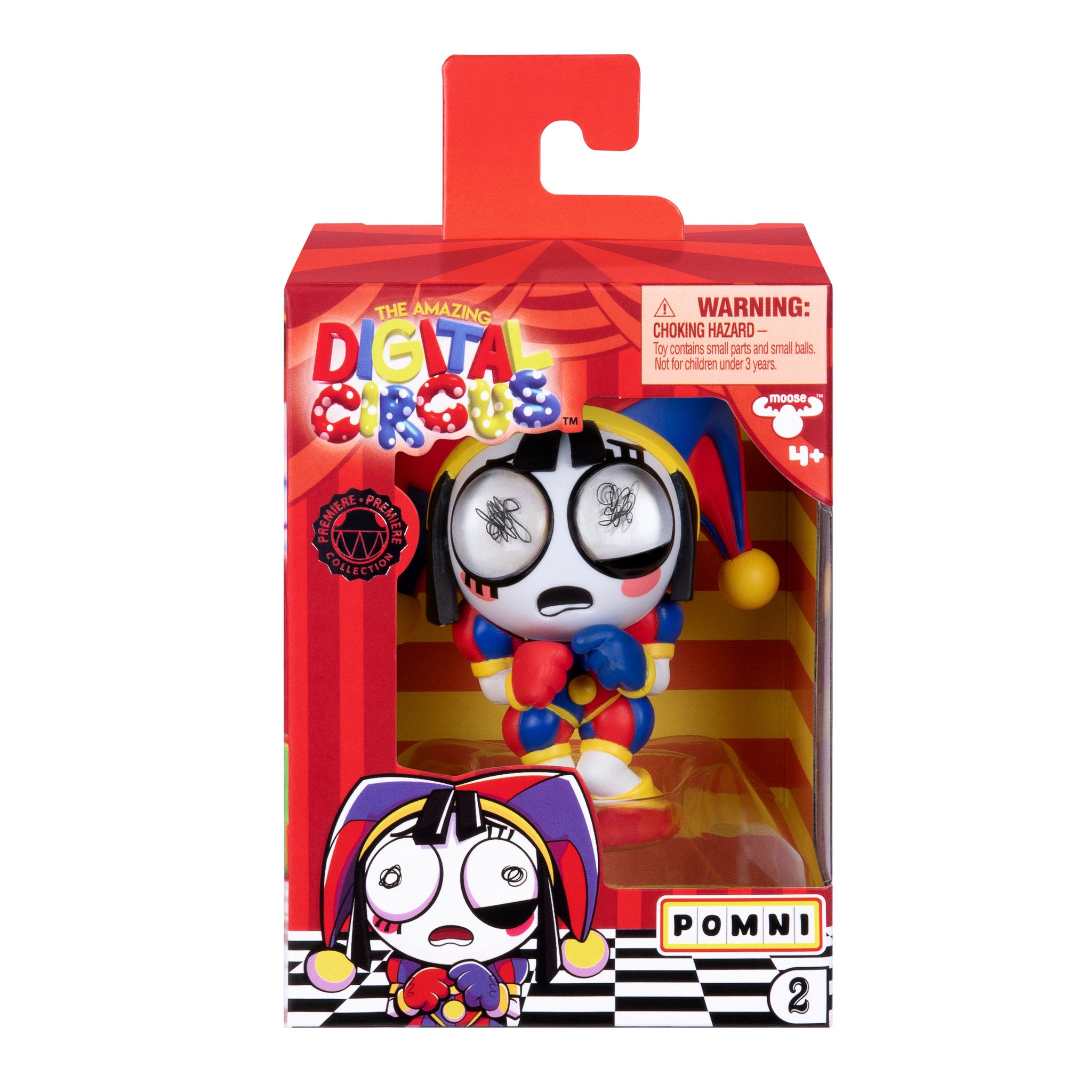 Amazing Digital Circus Official Vinyl Figure - Pomni – Toyworld NZ