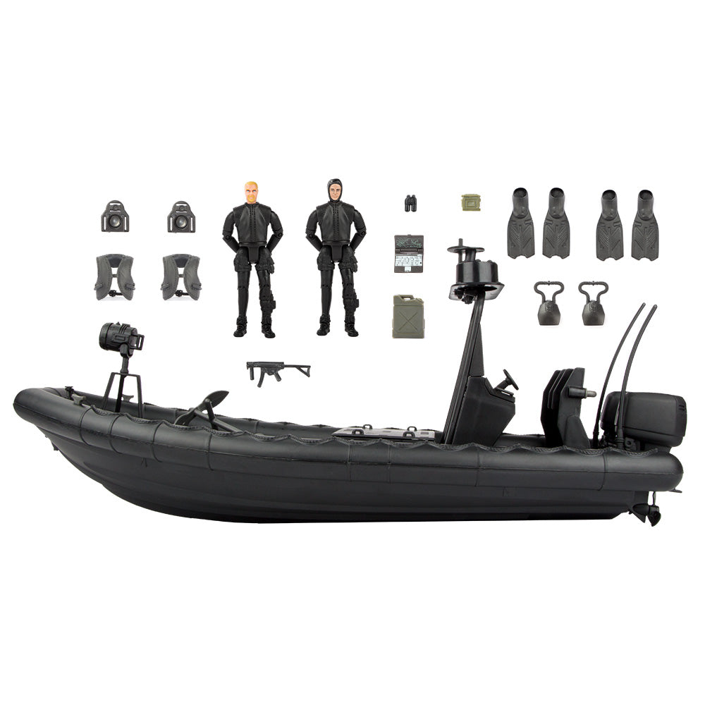 World Peacekeepers Military Patrol Boat Navy Seal (Rib) – Toyworld NZ