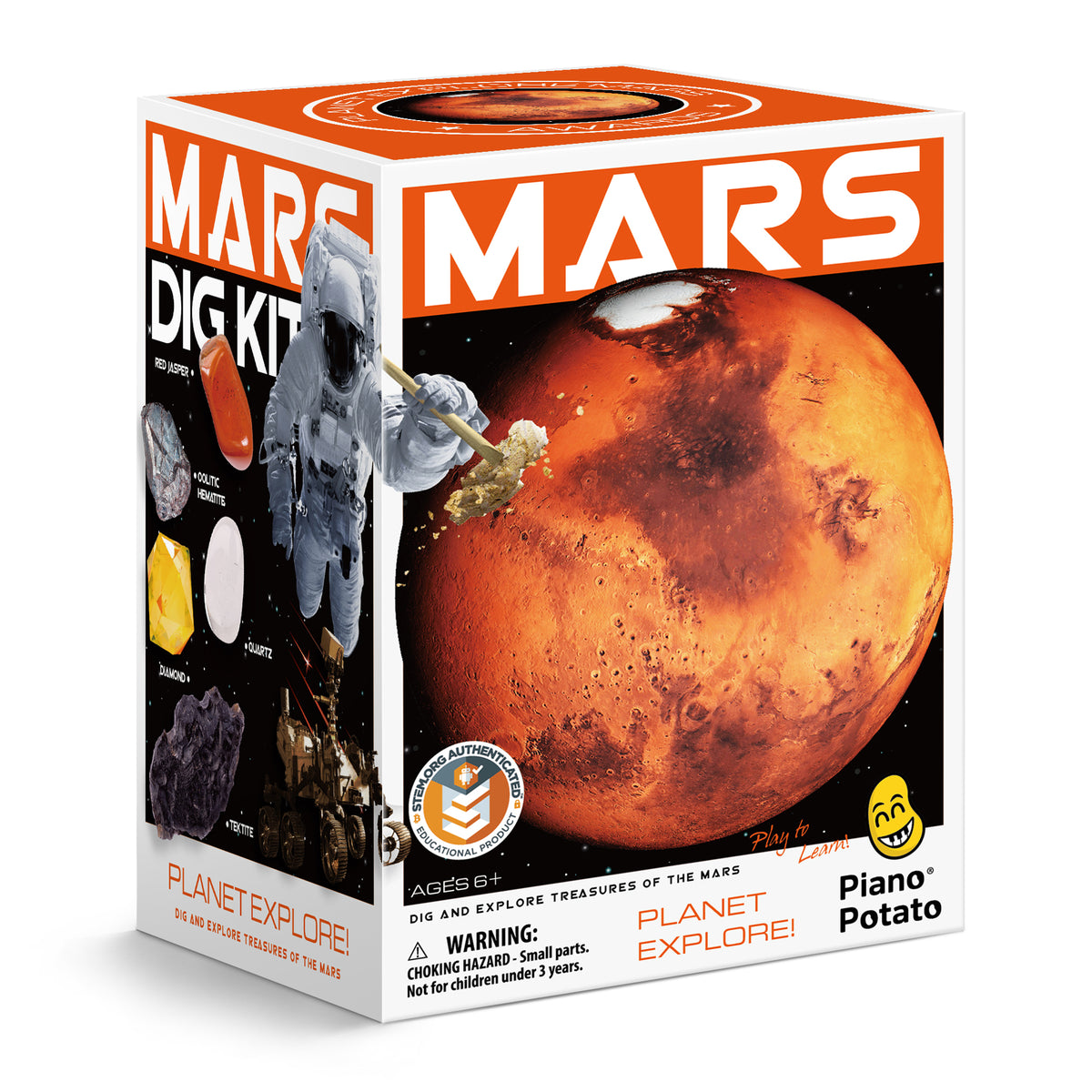 Piano Potato Mars Dig Kit – Toyworld NZ