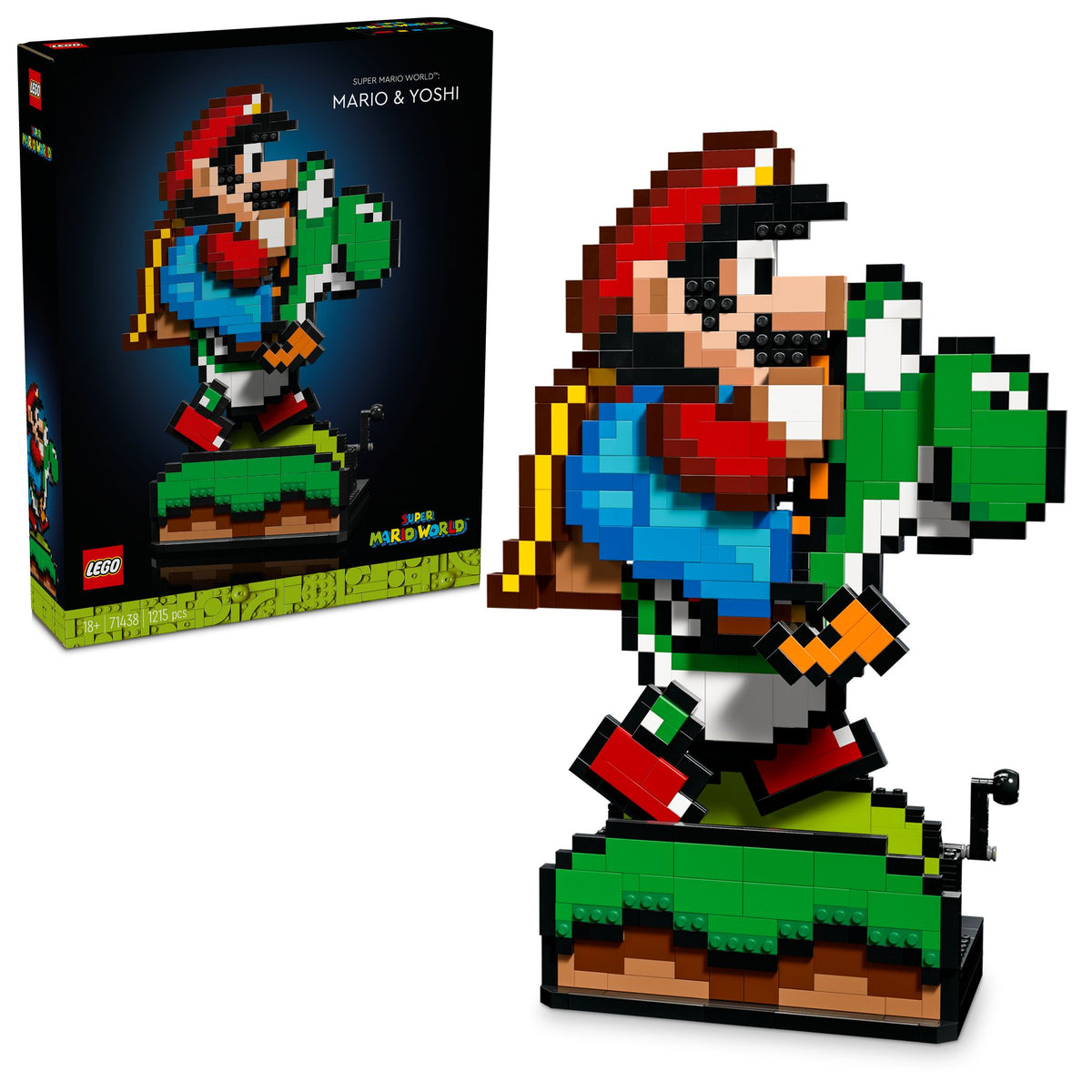 LEGO 71438 Super Mario Super Mario World: Mario & Yoshi – Toyworld NZ