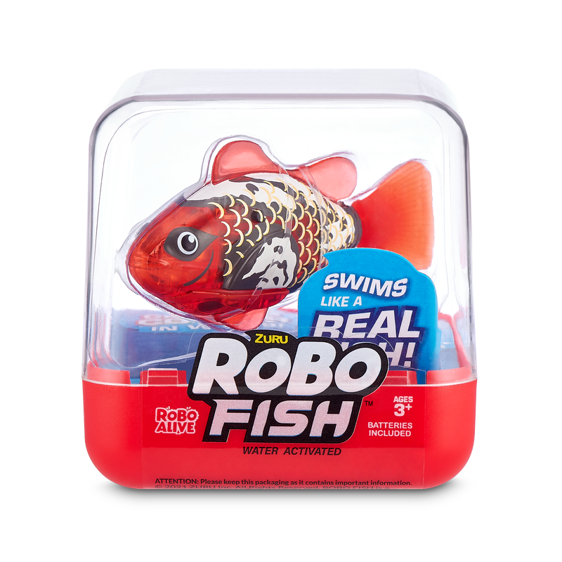ZURU Robo Alive Robo Fish Series 2 Colour Change Fish Assorted Styles ...