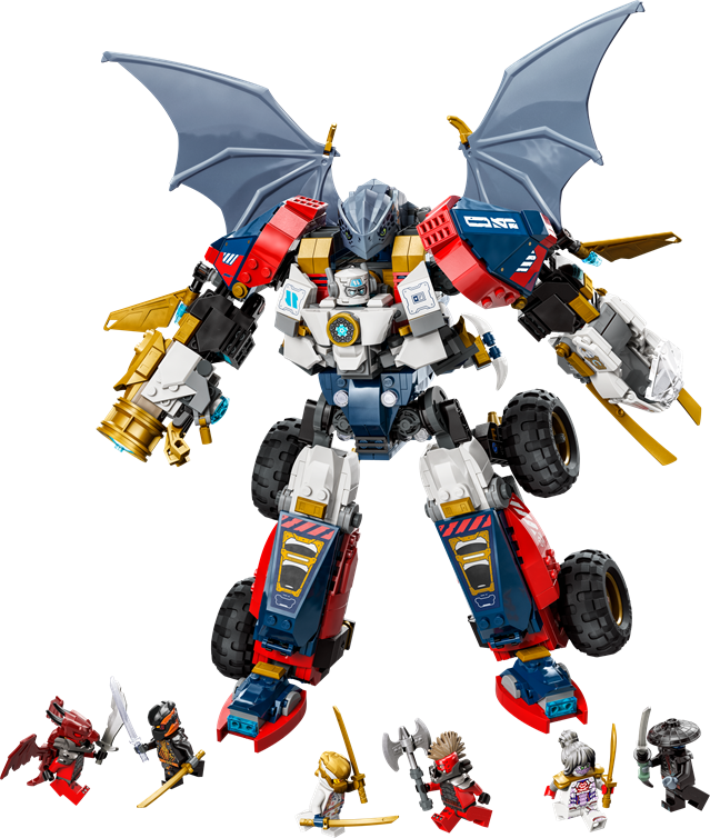 LEGO 71834 NINJAGO Zane's Ultra Combiner Mech – Toyworld NZ