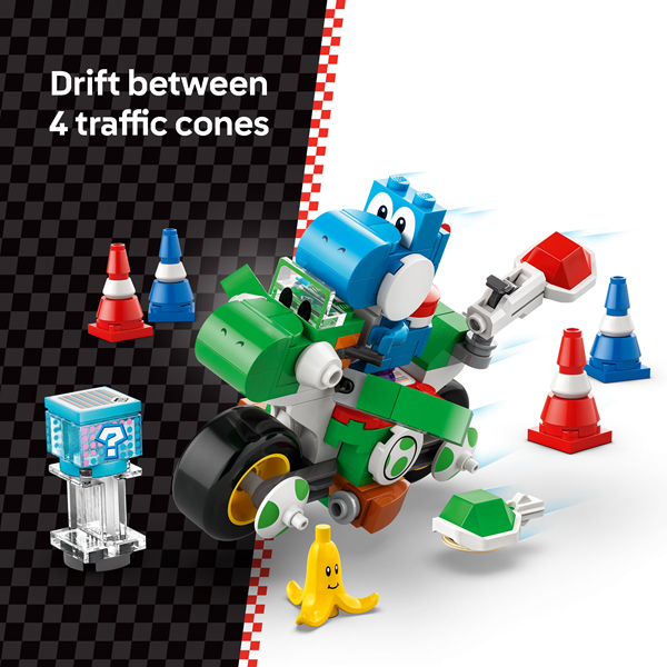 LEGO 72031 Super Mario Mario Kart – Yoshi Bike – Toyworld NZ