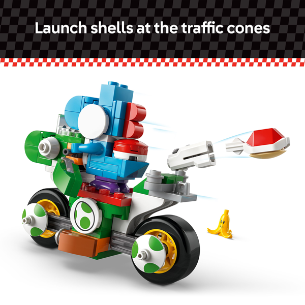 LEGO 72031 Super Mario Mario Kart – Yoshi Bike – Toyworld NZ