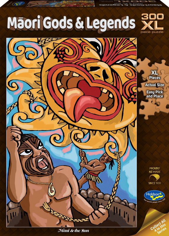 Maori Gods & Legends 300Pc Maui & The Sun – Toyworld NZ