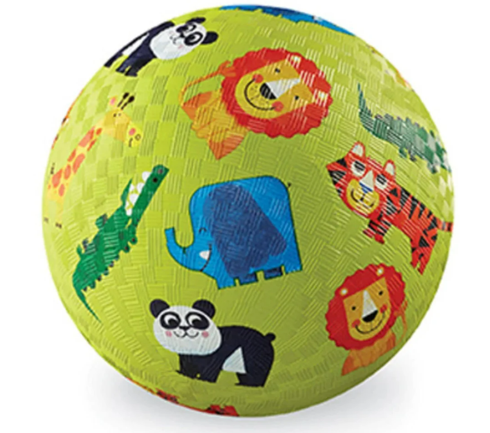 Croc Creek 5 Inch Playground Ball Jungle Animals – Toyworld NZ