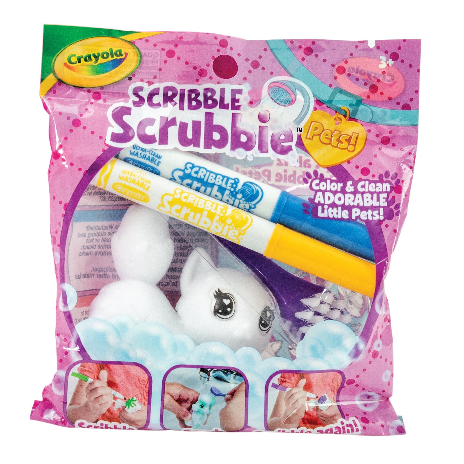 Crayola Scribble Scrubbie Pets Single Pack Assorted Styles – Toyworld NZ