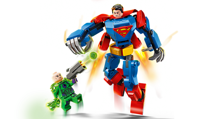 LEGO 76302 Super Heroes DC Comics Superman Mech Vs. Lex Luthor ...