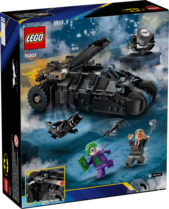 LEGO 76303 Super Heroes DC Comics Batman Tumbler Vs. Two-Face & The Jo ...