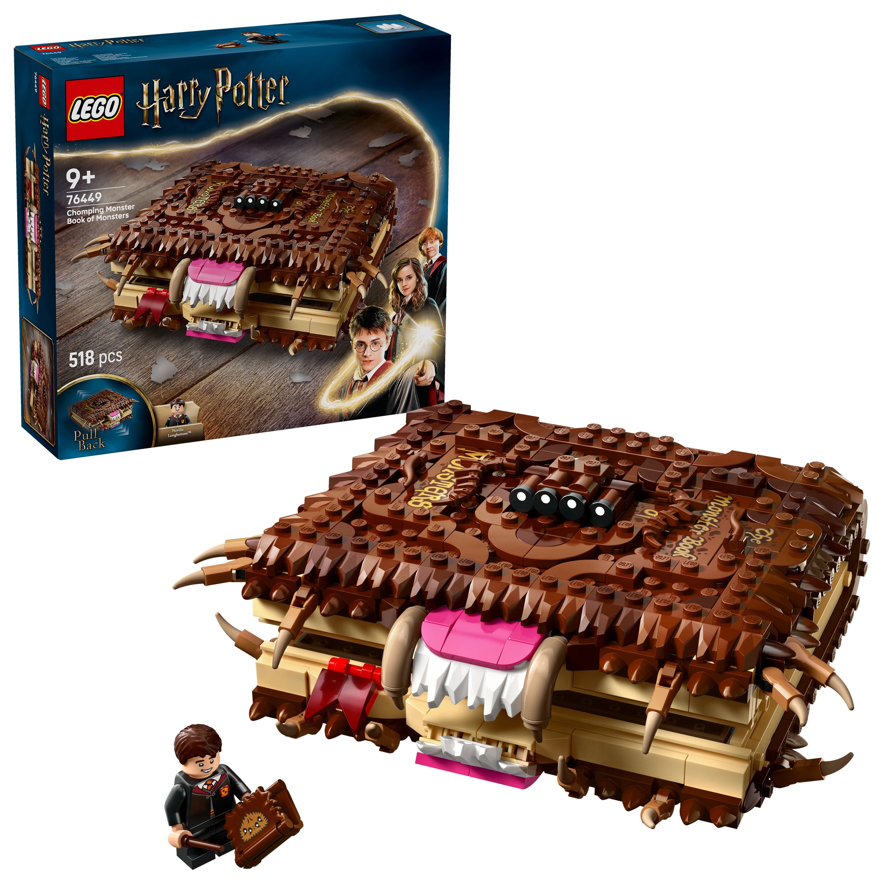 LEGO 76449 Harry Potter Chomping Monster Book of Monsters – Toyworld NZ