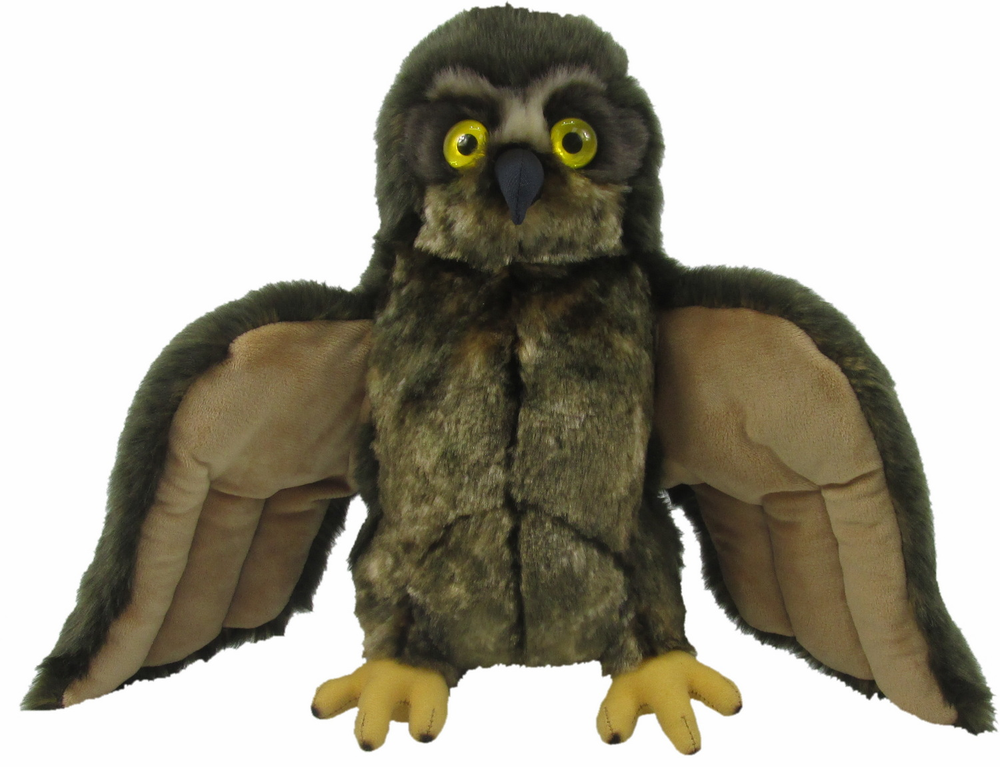 Antics Morepork Puppet With Sound – Toyworld NZ