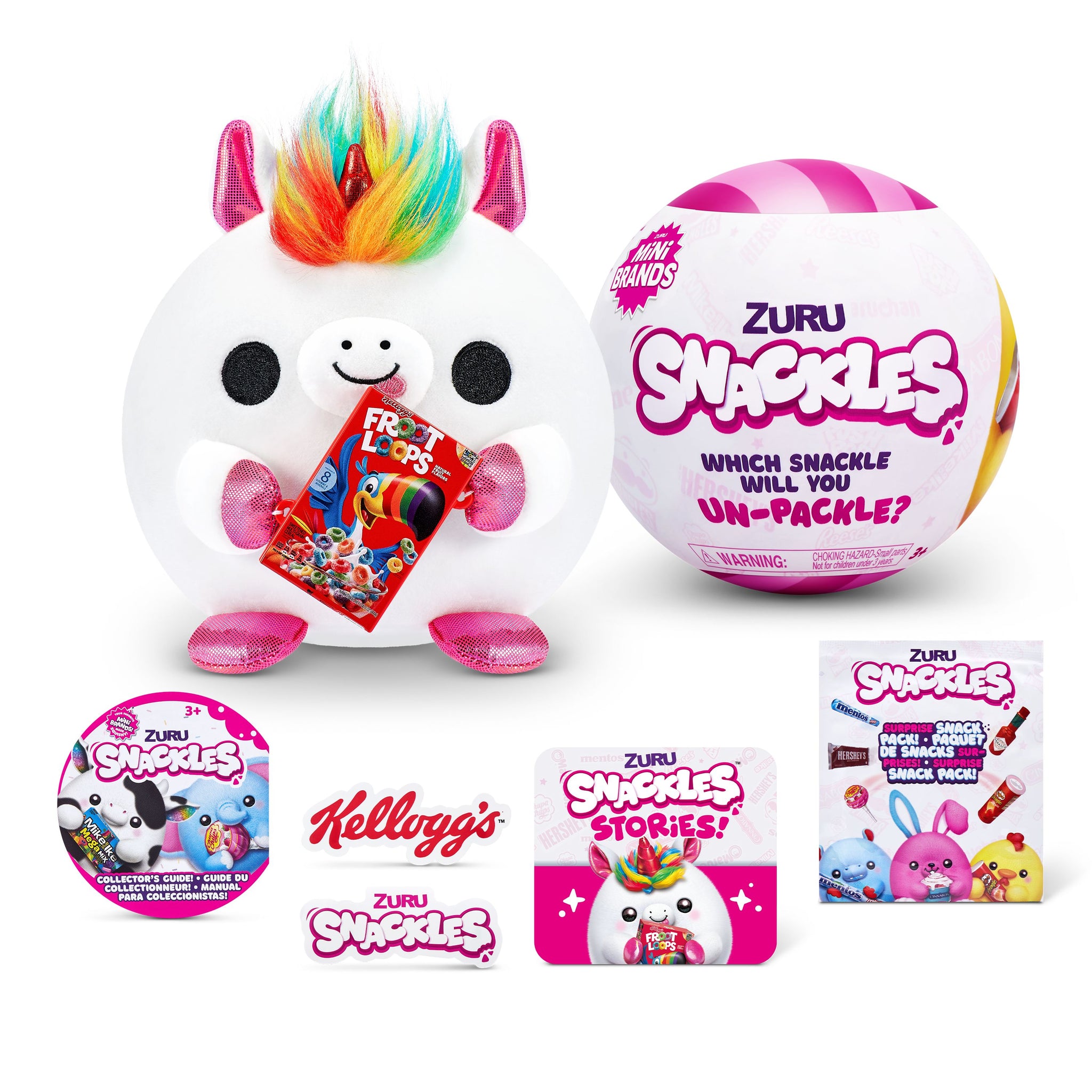 ZURU Snackles Small Plush S1 Assorted Styles – Toyworld NZ