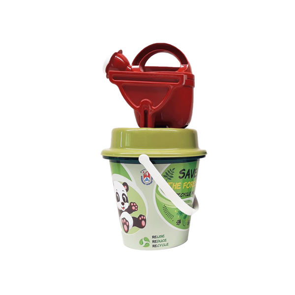 Androni Recycled Save The Forest Panda Bucket Set – Toyworld NZ