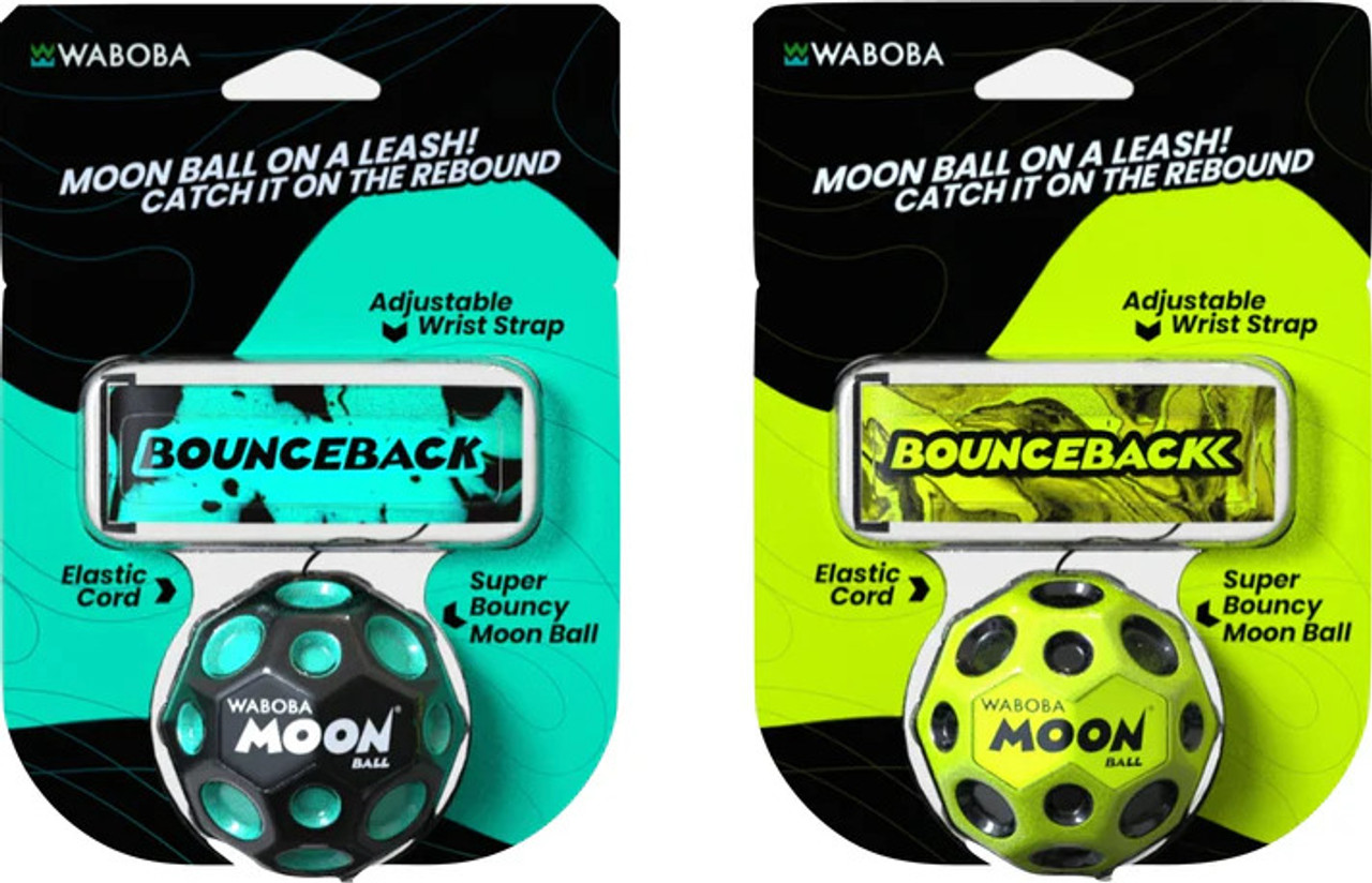 Waboba Moon Ball Bounce Back Assorted Styles – Toyworld NZ