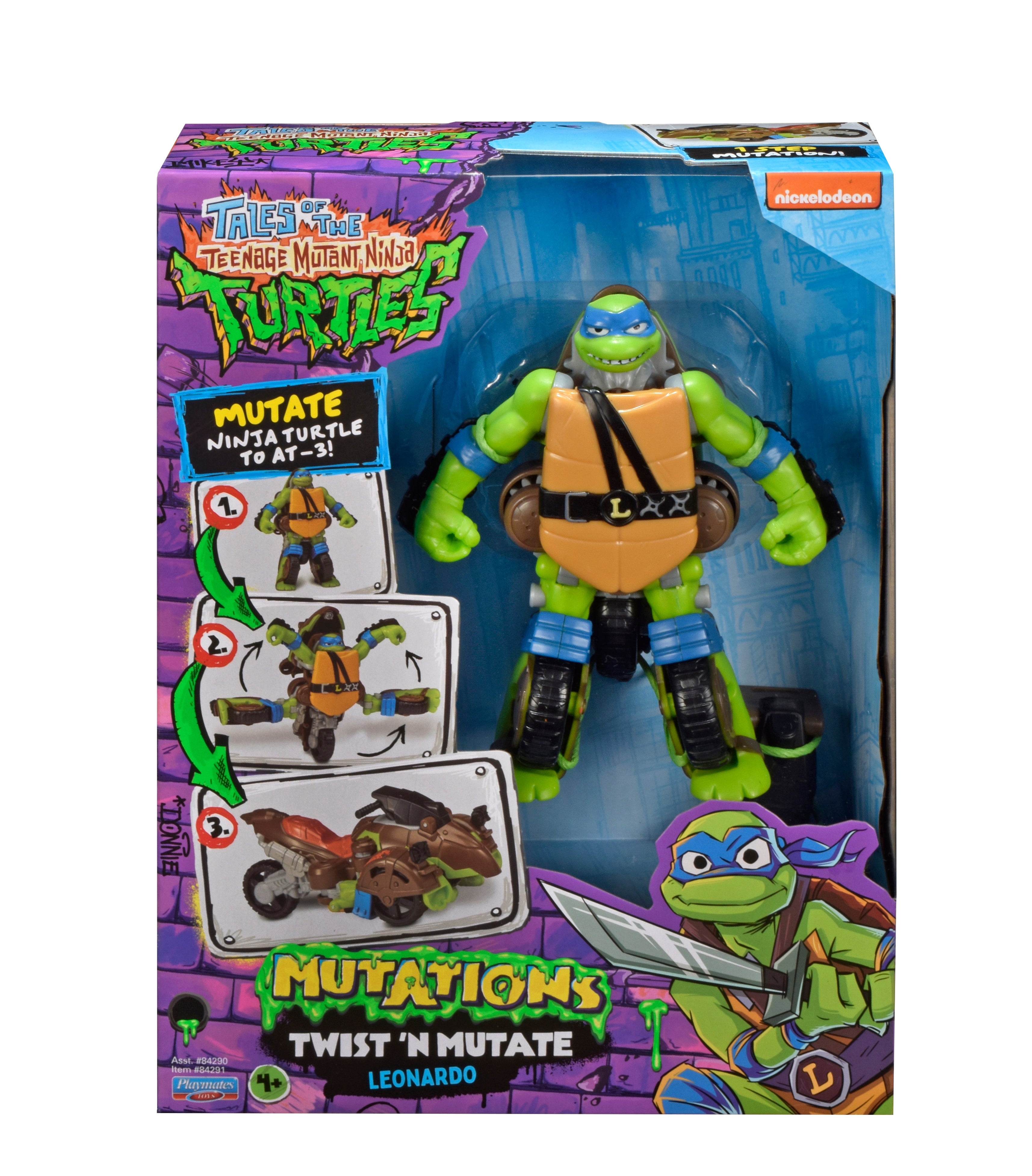 TMNT: Twist 'N' Mutate Vehicle Leonardo – Toyworld NZ