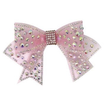 Pink Poppy Pink Rhinestone Bow Hair Clip – Toyworld NZ