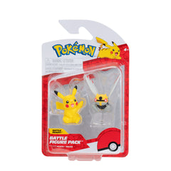Pokemon 2 & 3 Inch Battle Figure Pack Ninjask With Stand & Pikachu #7 ...