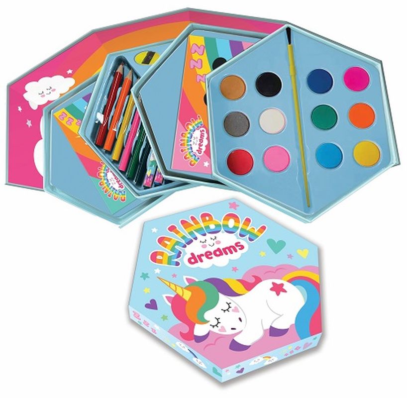 RAINBOW DREAMS COLOURING ACTIVITY DRAWERS – Toyworld NZ
