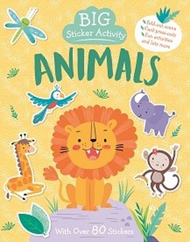 Animals Big Sticker Activity Book – Toyworld NZ