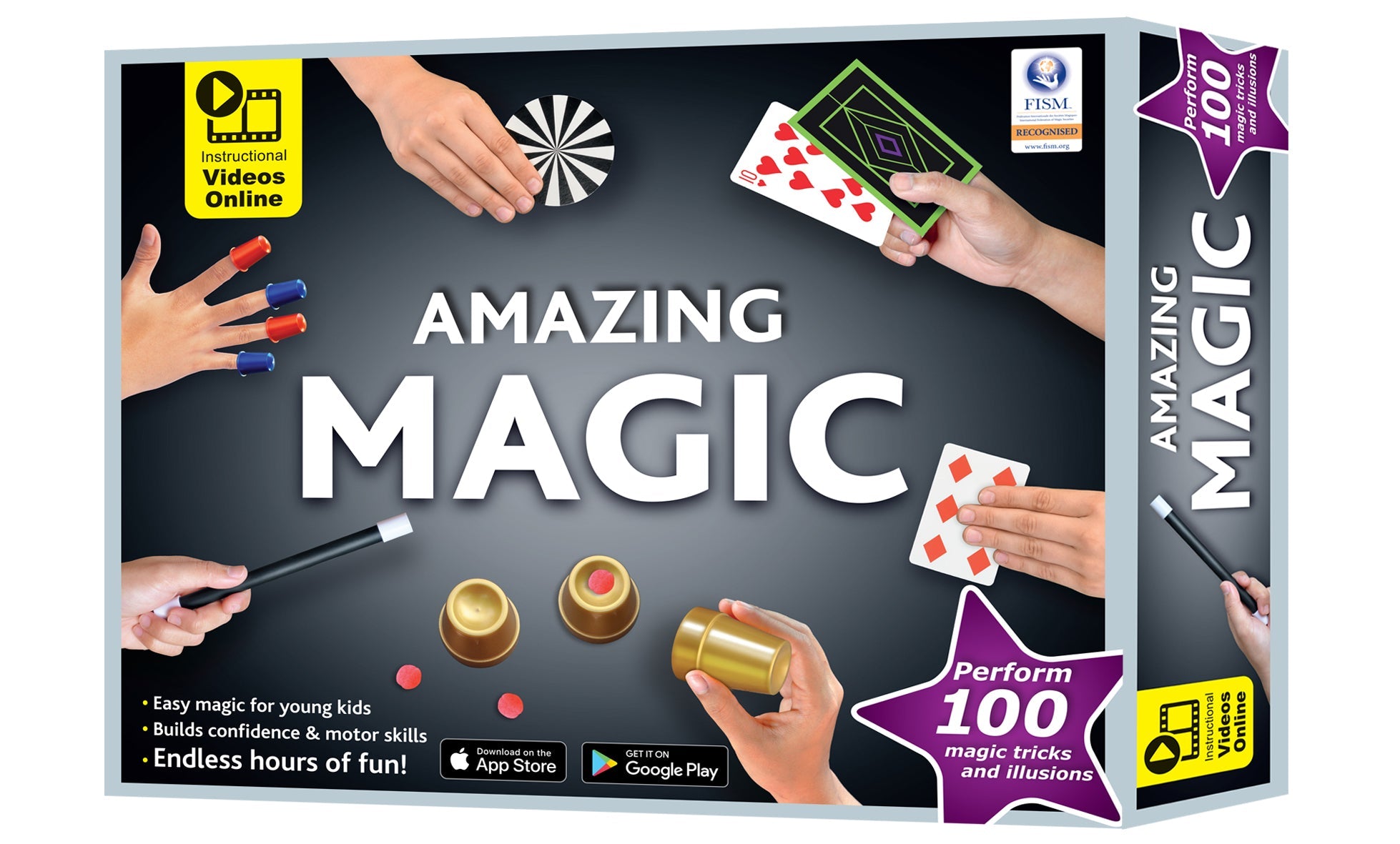 Amazing Magic 100 Magic Tricks – Toyworld NZ