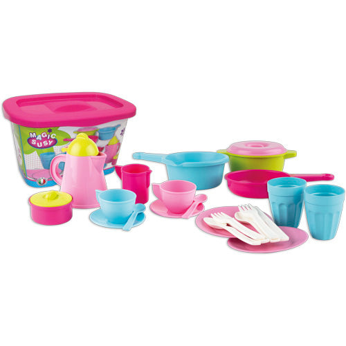 Androni Magic Susy Kitchen Set 24 Pieces | Toyworld NZ