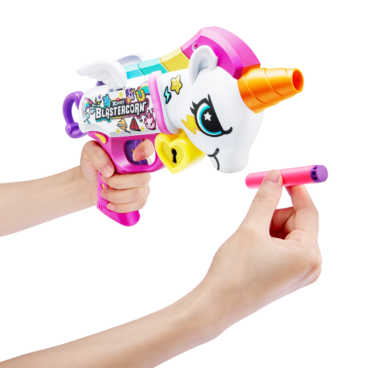 ZURU X Shot Blastercorn Series 1 Unicorn Blaster 16 Darts – Toyworld NZ
