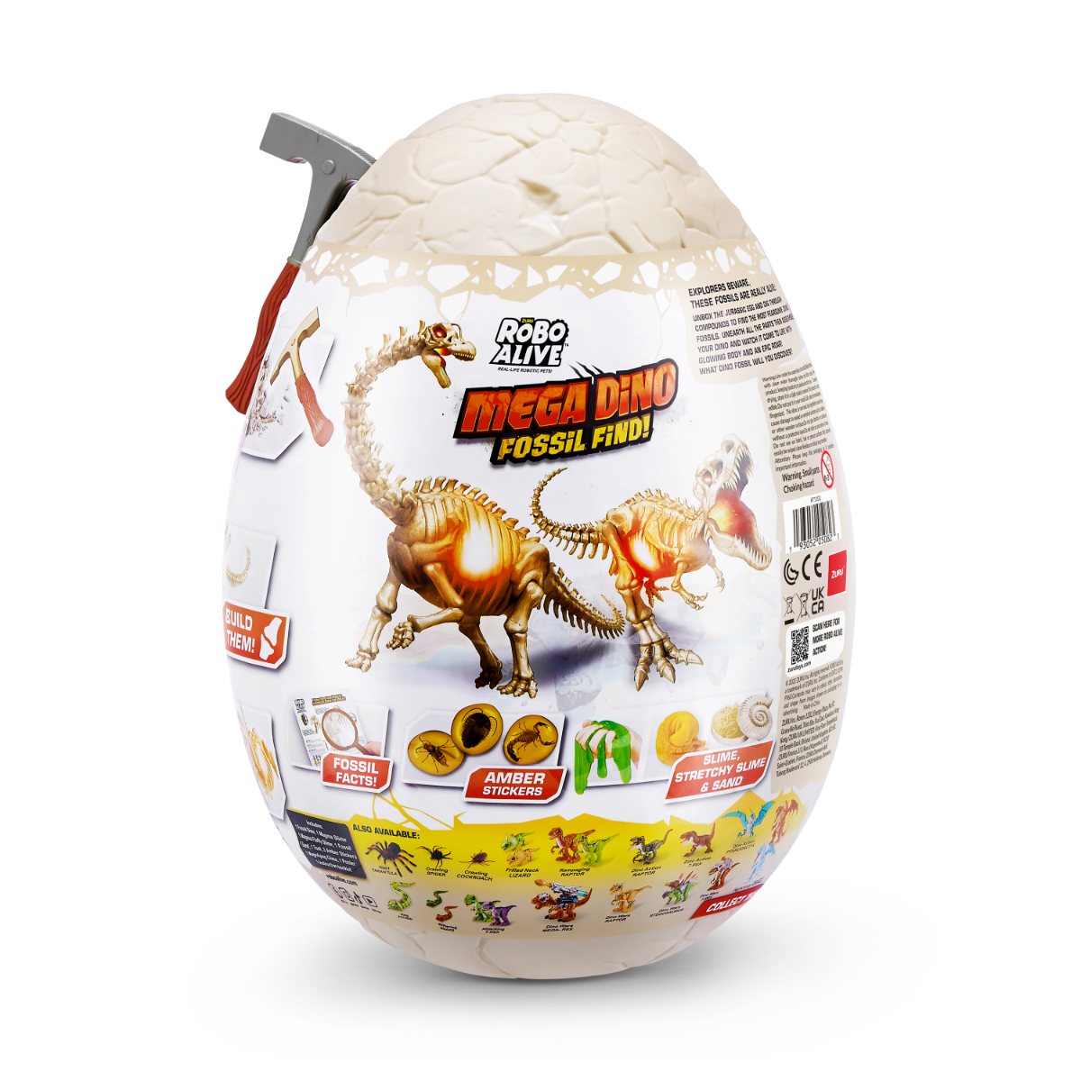 ZURU Robo Alive Mega Dino Fossil Surprise Egg – Toyworld NZ