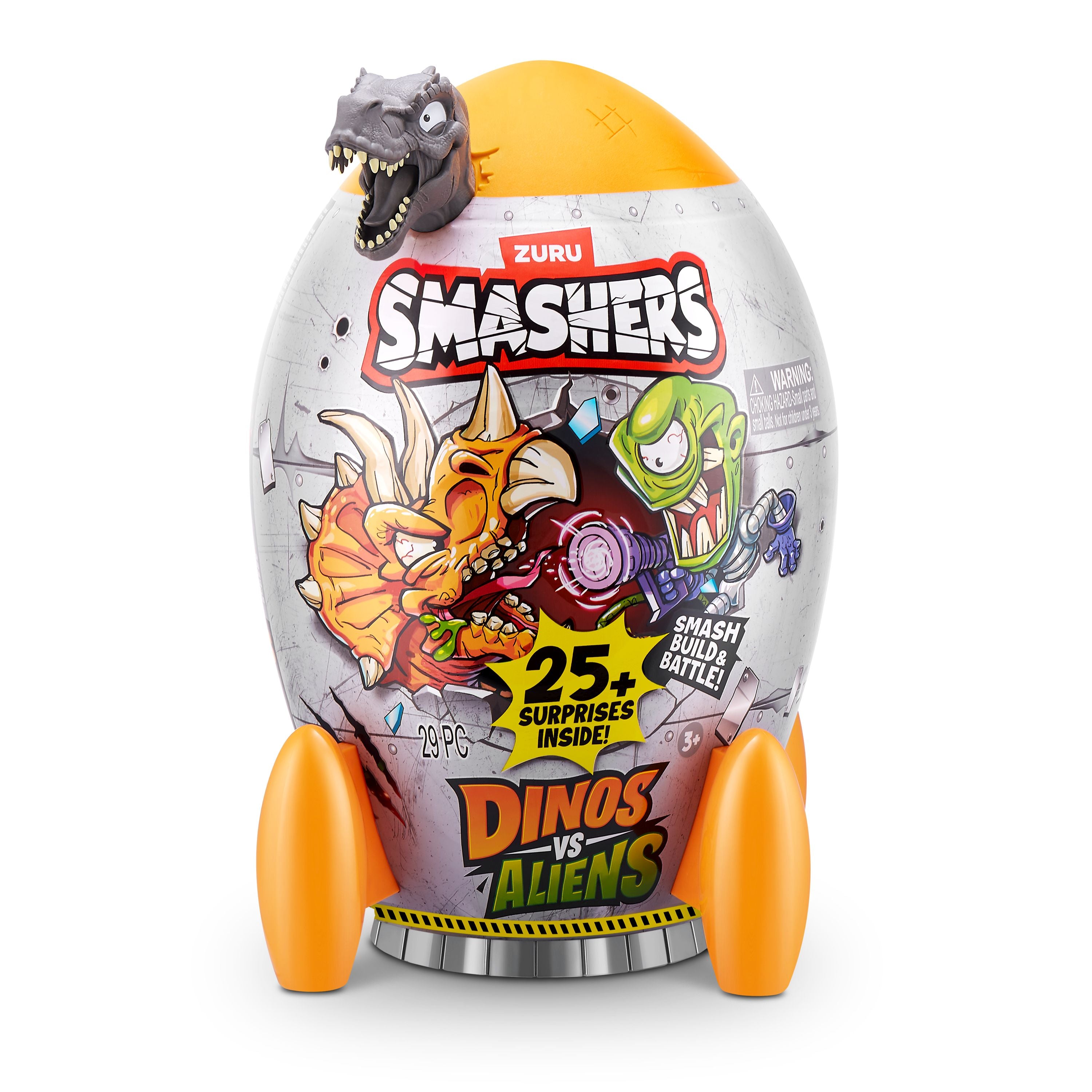 ZURU Smashers Dino VS Aliens Rocket Series 1 Assorted Styles – Toyworld NZ