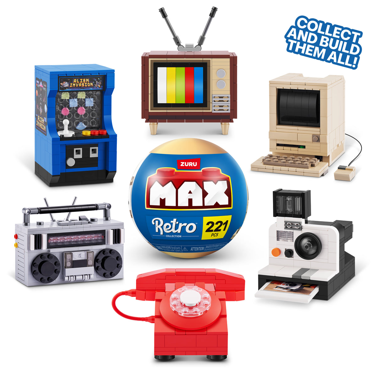 ZURU Max Premium Retro Capsule Collection Assorted Styles – Toyworld NZ