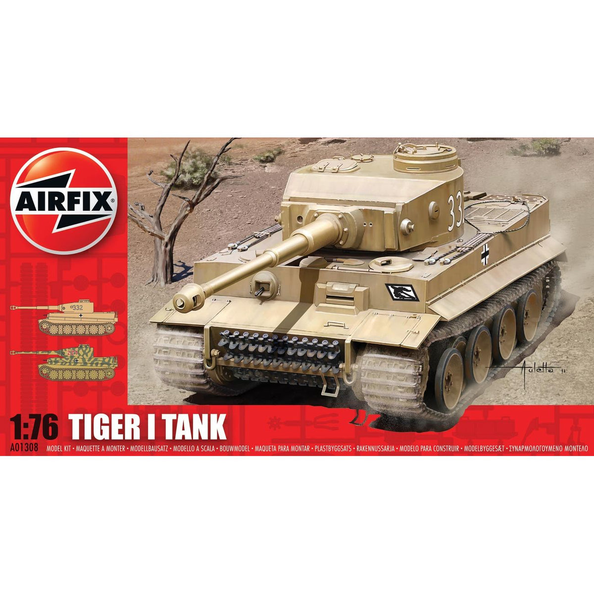 Airfix 1:76 Tiger Tank | Toy Shop | Toyworld NZ