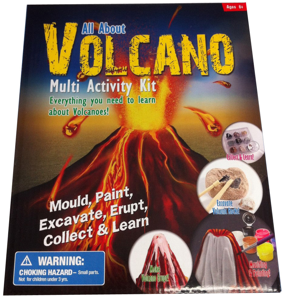 Toyworld All About Volcano Multi Activity Kit – Toyworld NZ