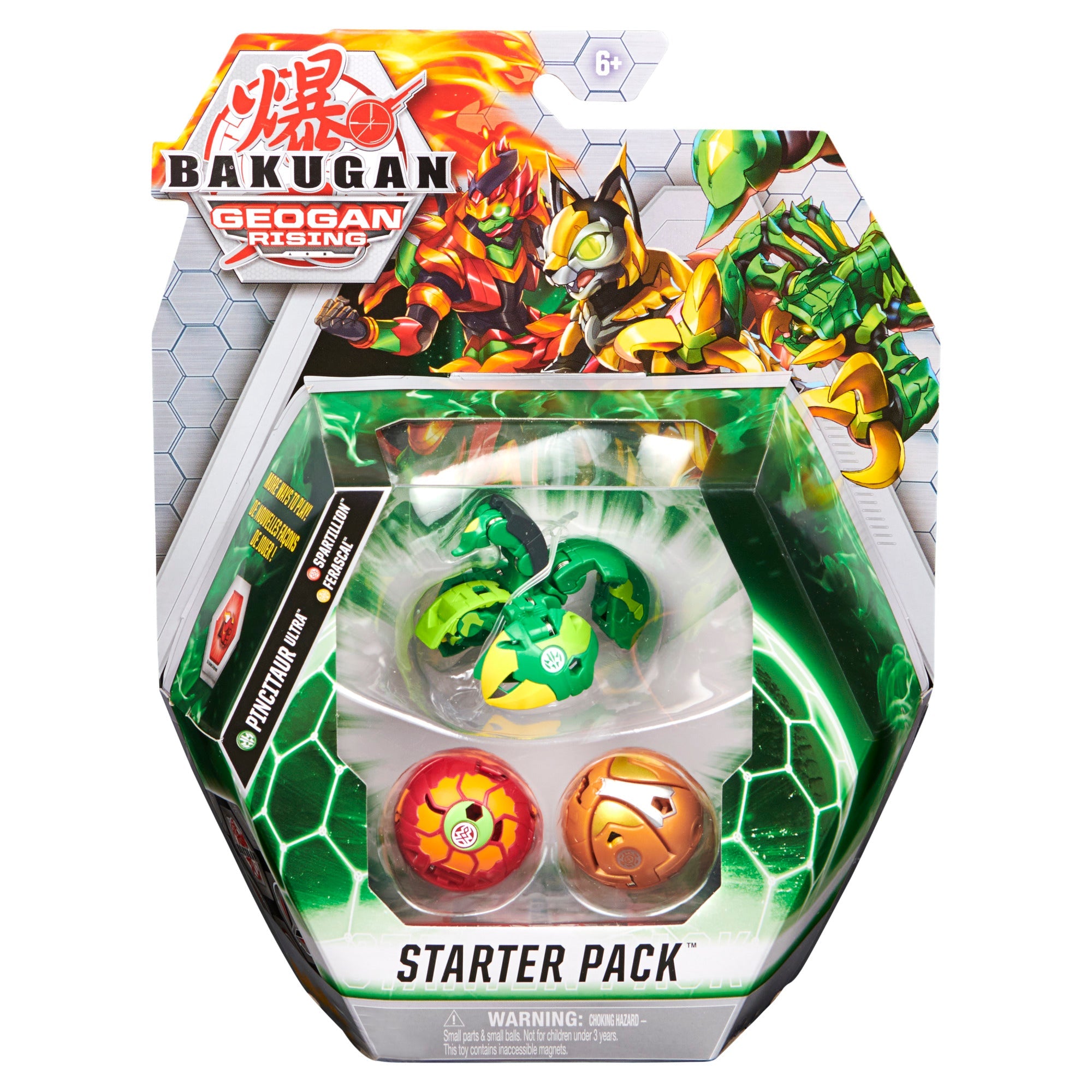 Bakugan Geogan Rising Pincitaur Ultra, Spartilli | Toyworld NZ