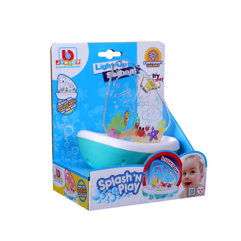 Bbjunior Splash 'N Play Light Up Sailboat – Toyworld NZ