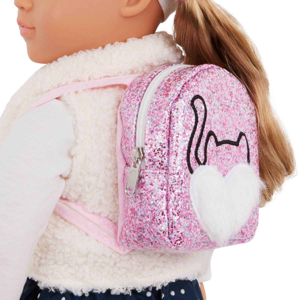 Our Generation Accessory Set Mini Back Bag - Kitty Surprise Backpack ...