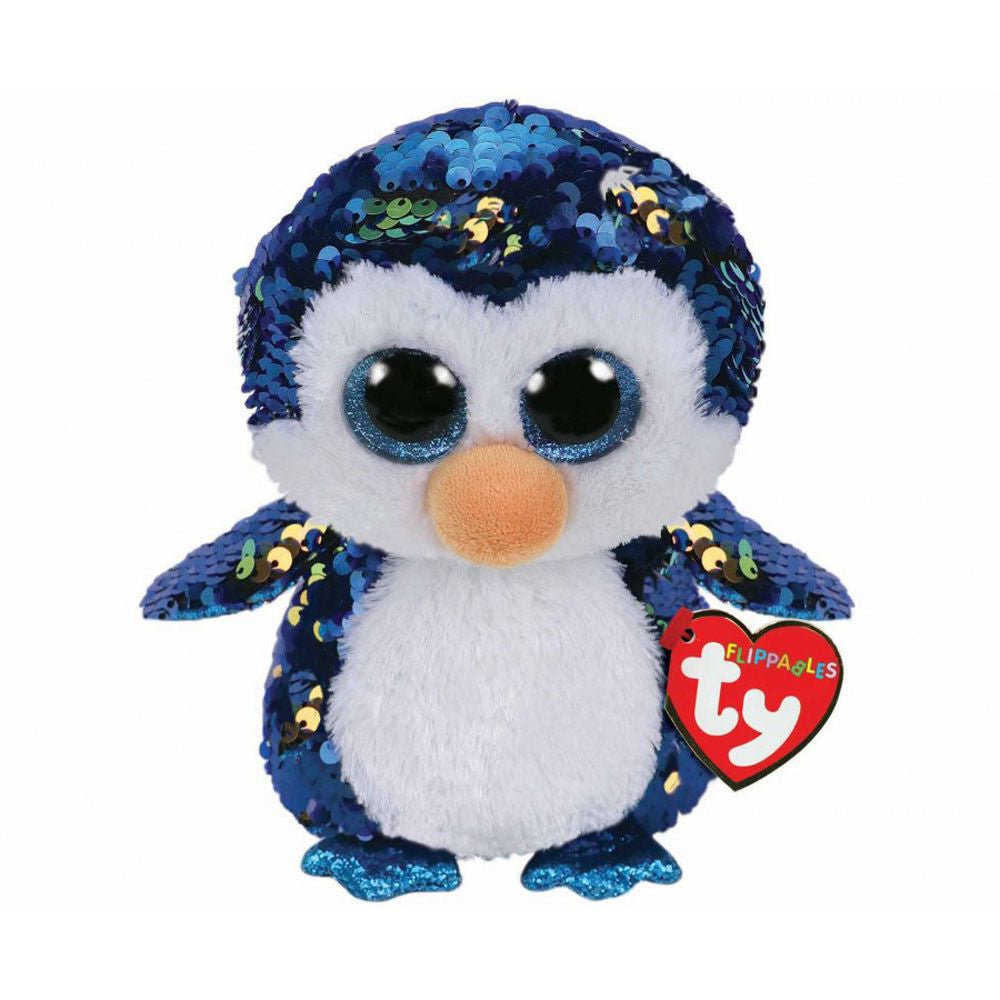 Ty Beanie Boos Flippables Payton The Penguin – Toyworld NZ