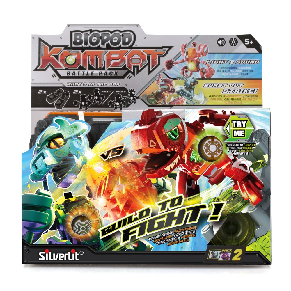 Silverlit Biopod Kombat Battle Pack Assorted Styles – Toyworld NZ