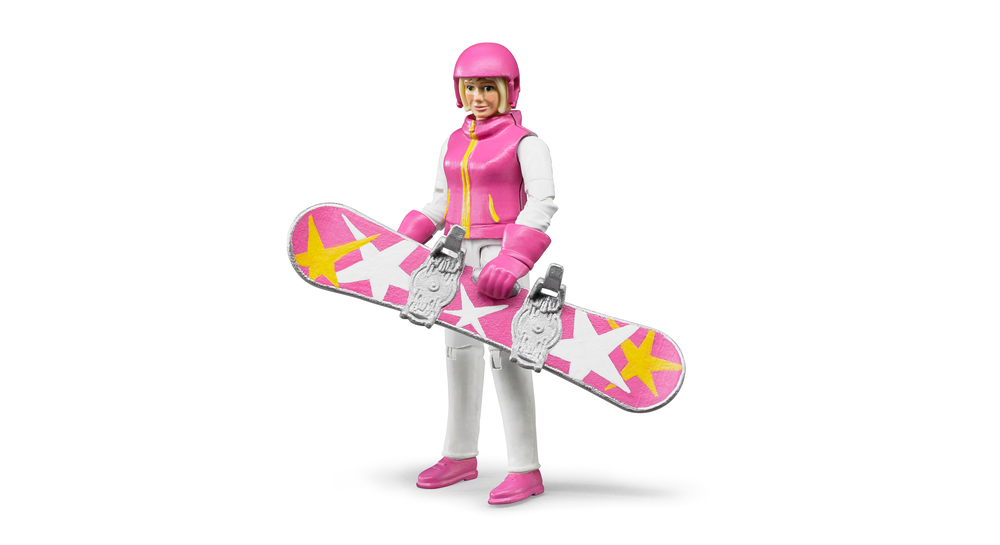 Bruder Snowboarder With Accessories – Toyworld NZ