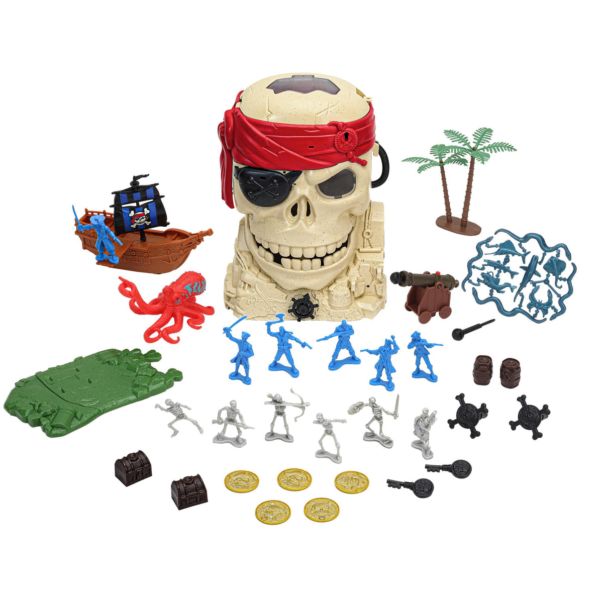 Bucket Master Pirate Bucket 45 Pieces – Toyworld NZ