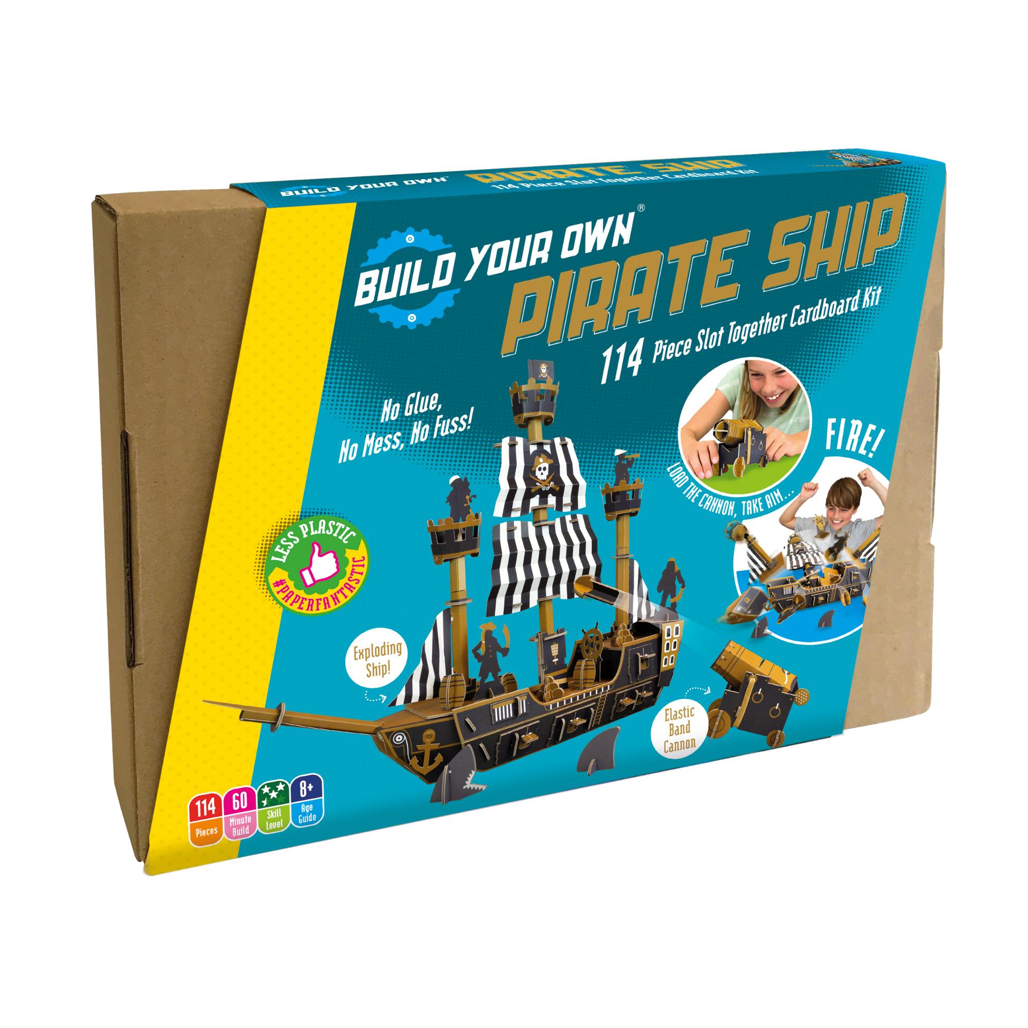 Build Your Own Pirate Ship Kit – Toyworld NZ
