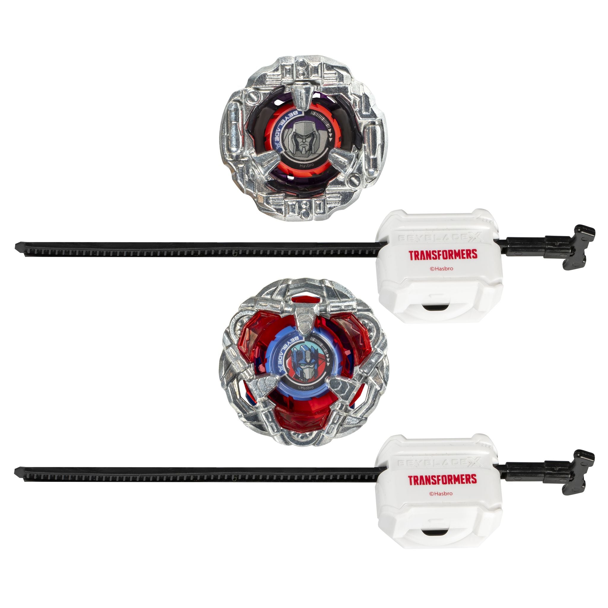 Beyblade X Transformers Collab Optimus Prime 4-60P vs. Megatron 4-80B ...