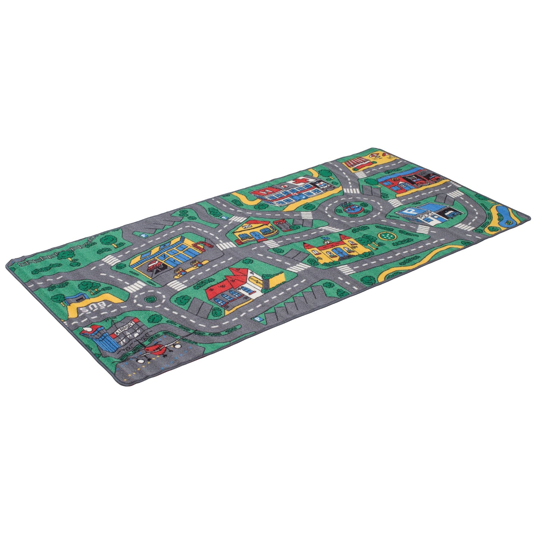 Play Zone Playmat Big City Streets 200X100cm – Toyworld NZ