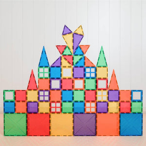 CONNETIX Magnetic Tiles 60 Piece Rainbow Starter Pack – Toyworld NZ
