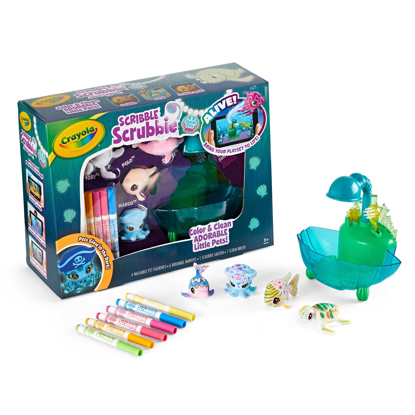 Crayola Scribble Scrubbies Glow Lagoon – Toyworld NZ