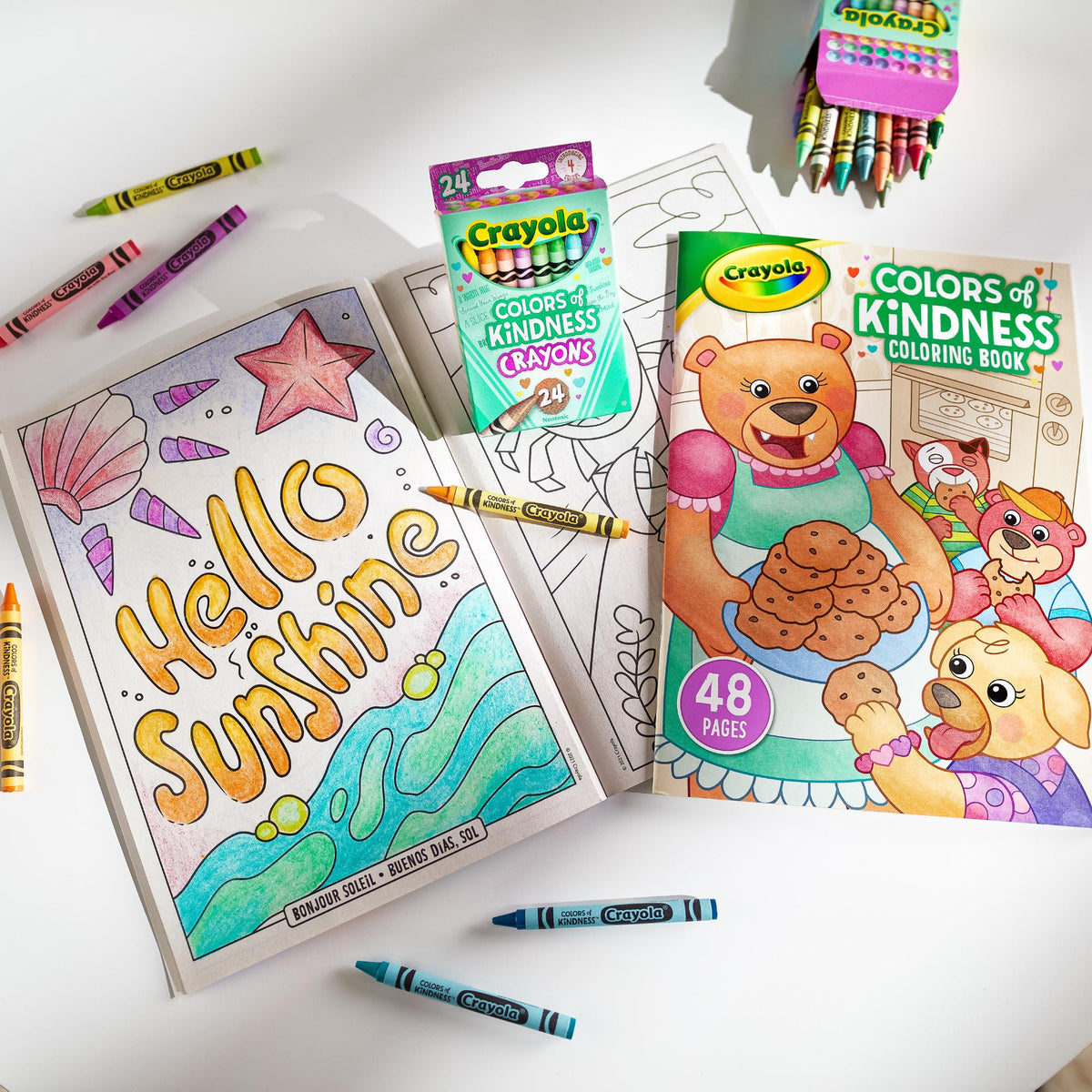 Crayola Colours Of Kindness 48 Page Colouring Book – Toyworld NZ