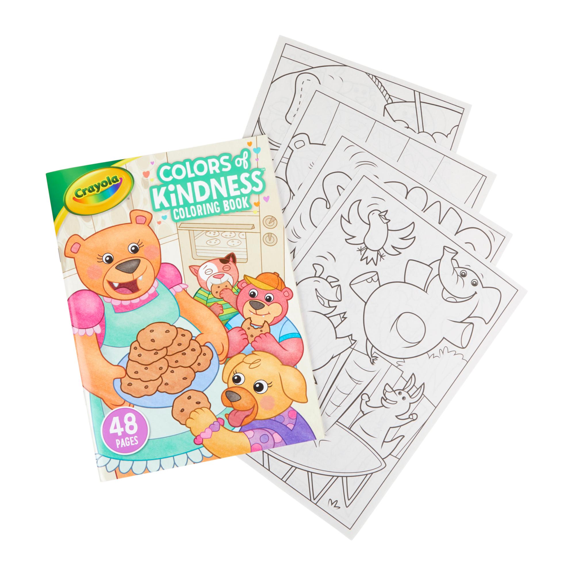 Crayola Colours Of Kindness 48 Page Colouring Book – Toyworld NZ